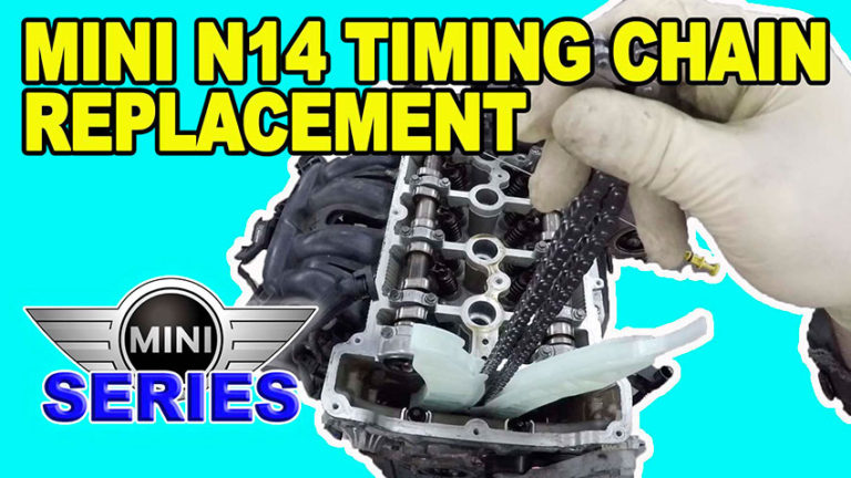 Mini N14 Timing Chain Replacement | EricTheCarGuy