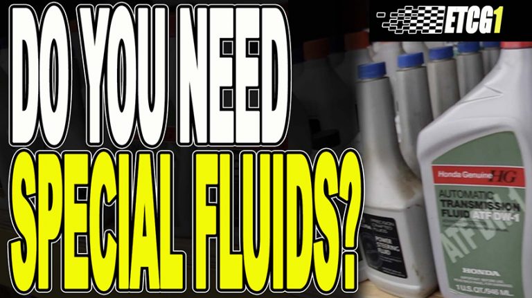 Do You Need Special Fluids for Your Vehicle? -ETCG1 - EricTheCarGuy