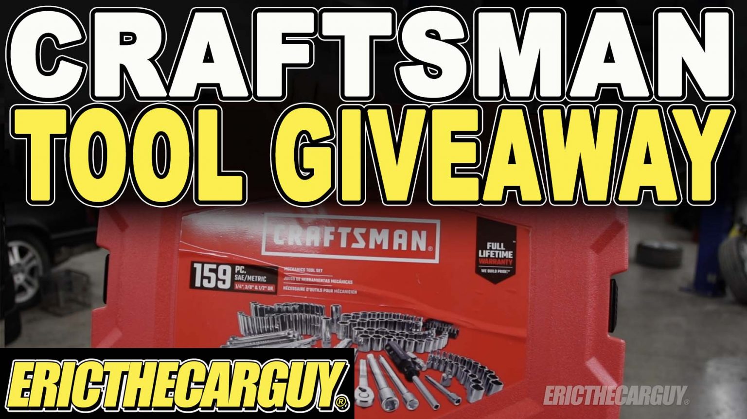 Craftsman Tool Giveaway 2020 | EricTheCarGuy