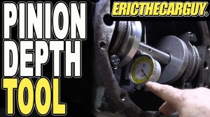 How To Use a Pinion Depth Gauge | EricTheCarGuy