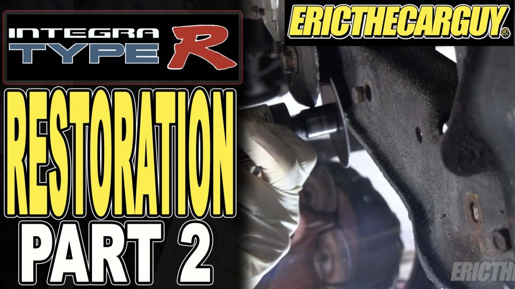 Integra Type R Restoration (Part 2) #ETCGBlackBeard | EricTheCarGuy