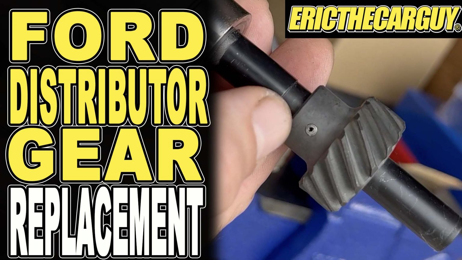Ford Distributor Gear Replacement - EricTheCarGuy